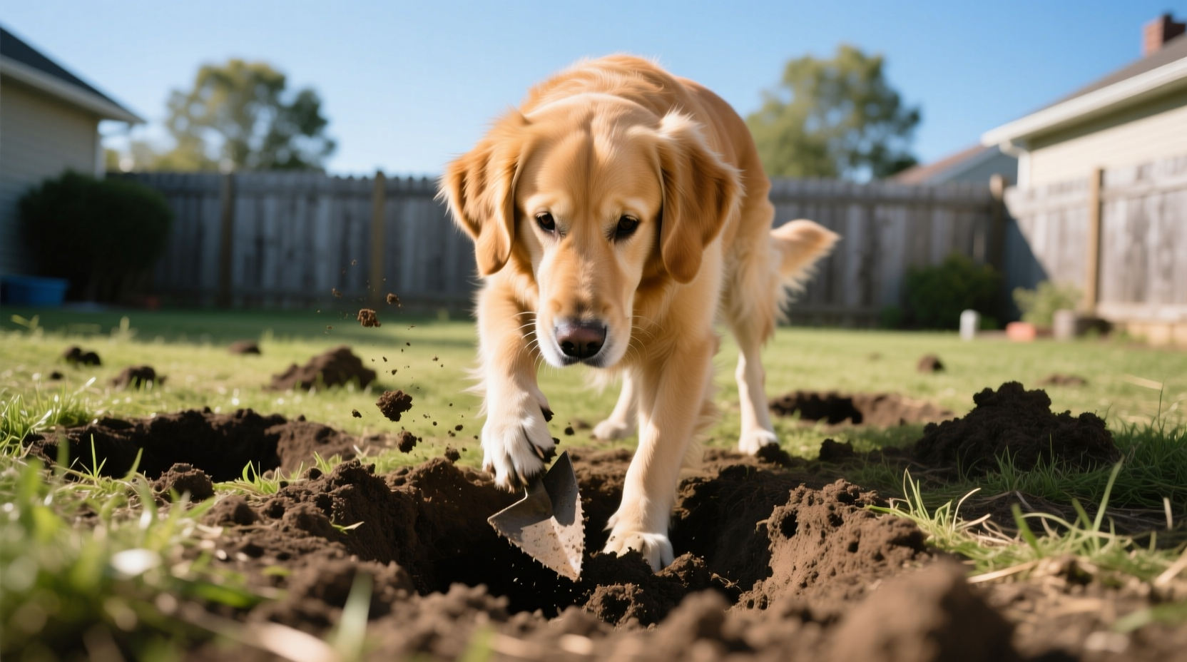 Why Is My Dog Digging Holes In The Backyard All Of A Sudden