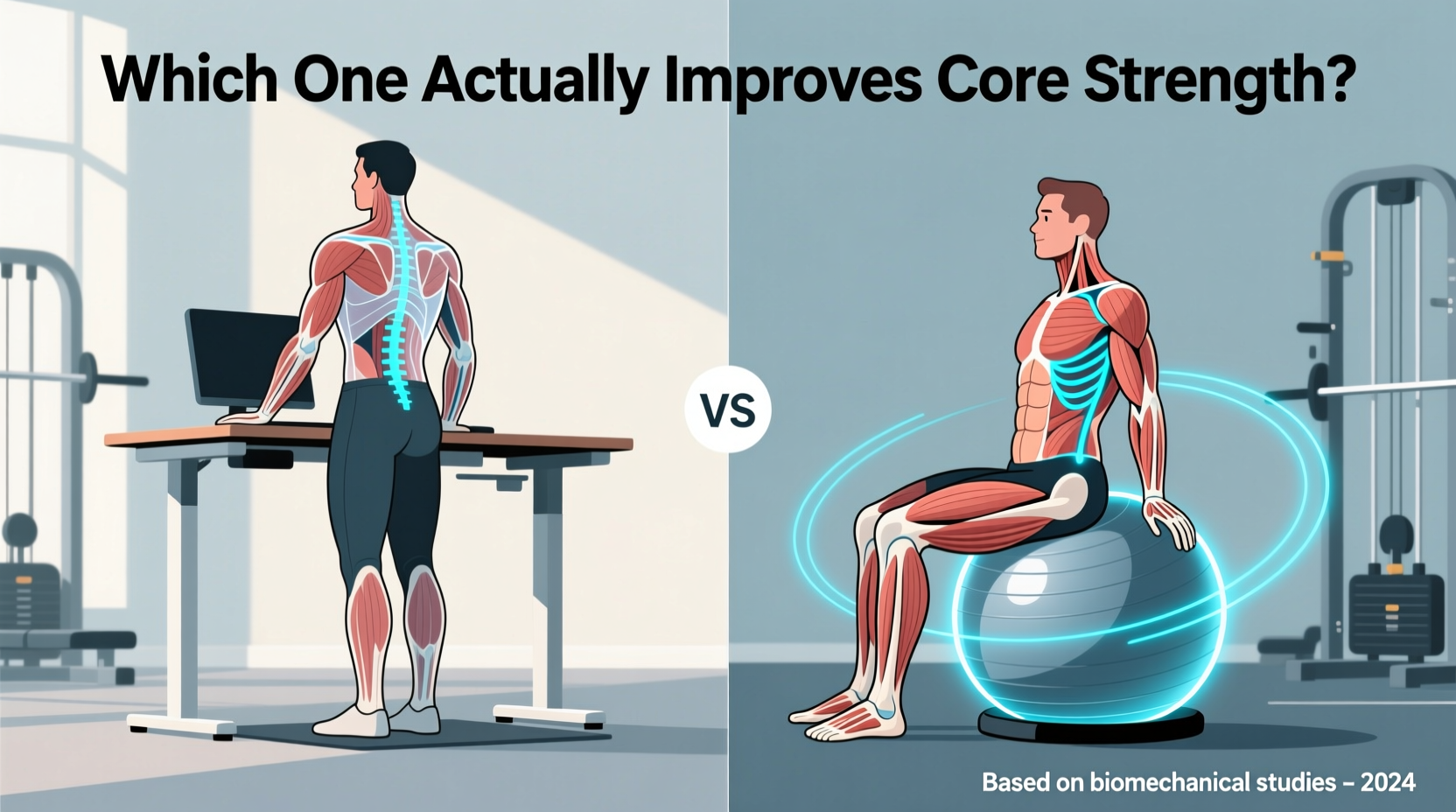 Standing Desk Vs Balance Ball Chair Which One Actually Improves Your ...