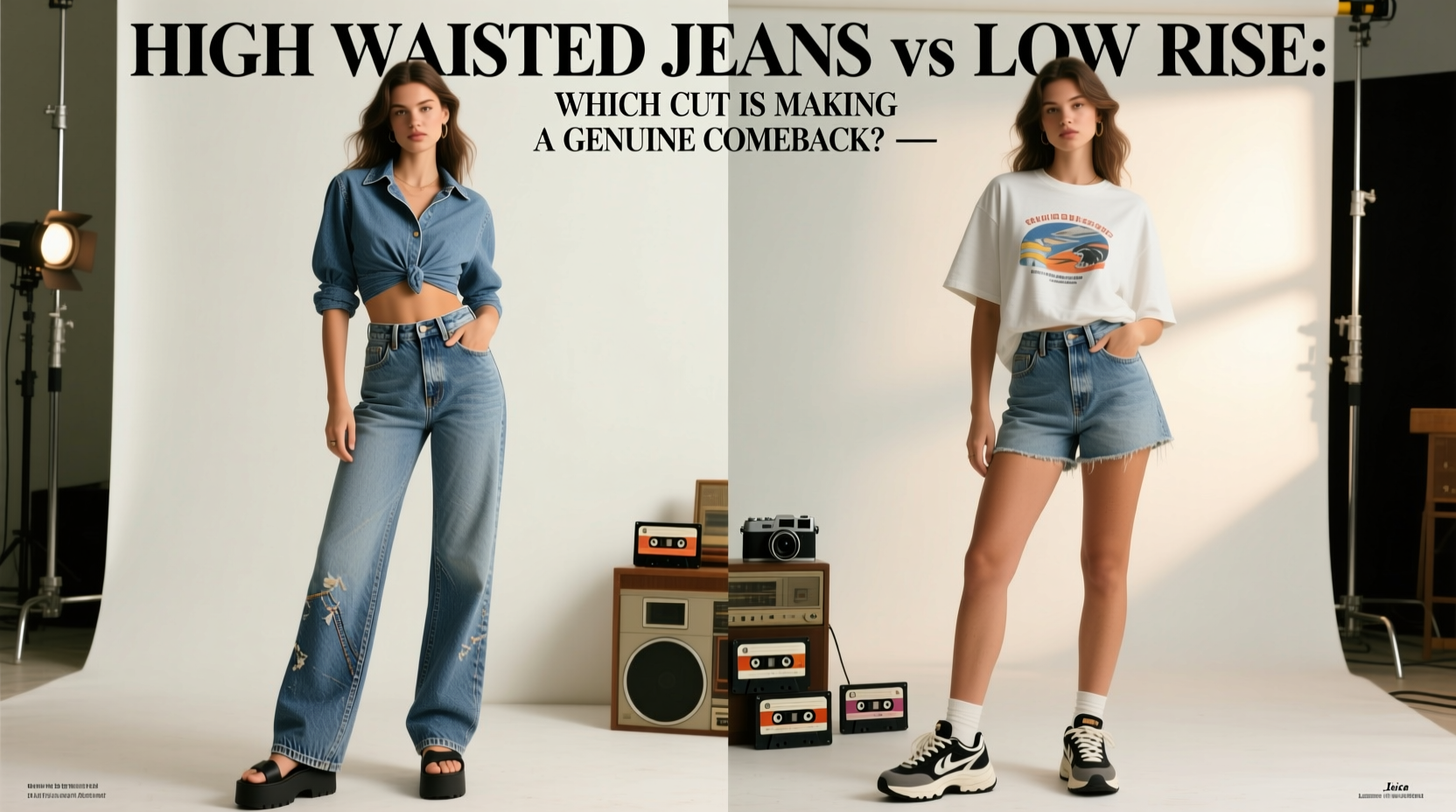 High Waisted Jeans Vs Low Rise Which Cut Is Making A Genuine Comeback