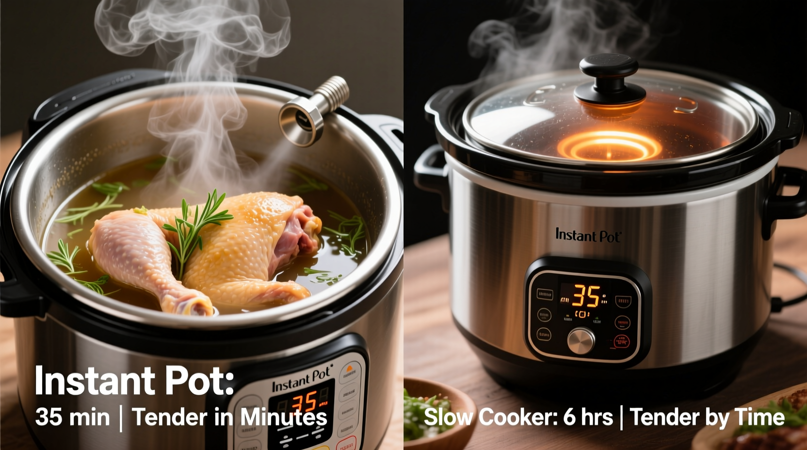 Instant Pot Vs Slow Cooker Which One Makes Tender Meat Actually Fast