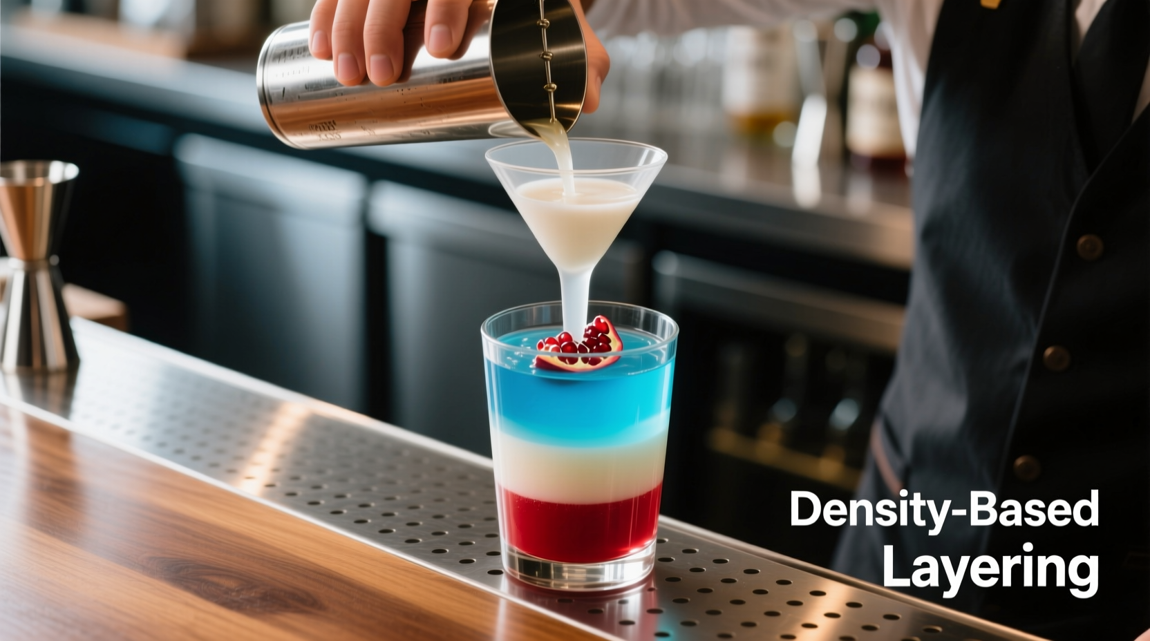 How To Layer Cocktails Perfectly Using Density Instead Of Guesswork
