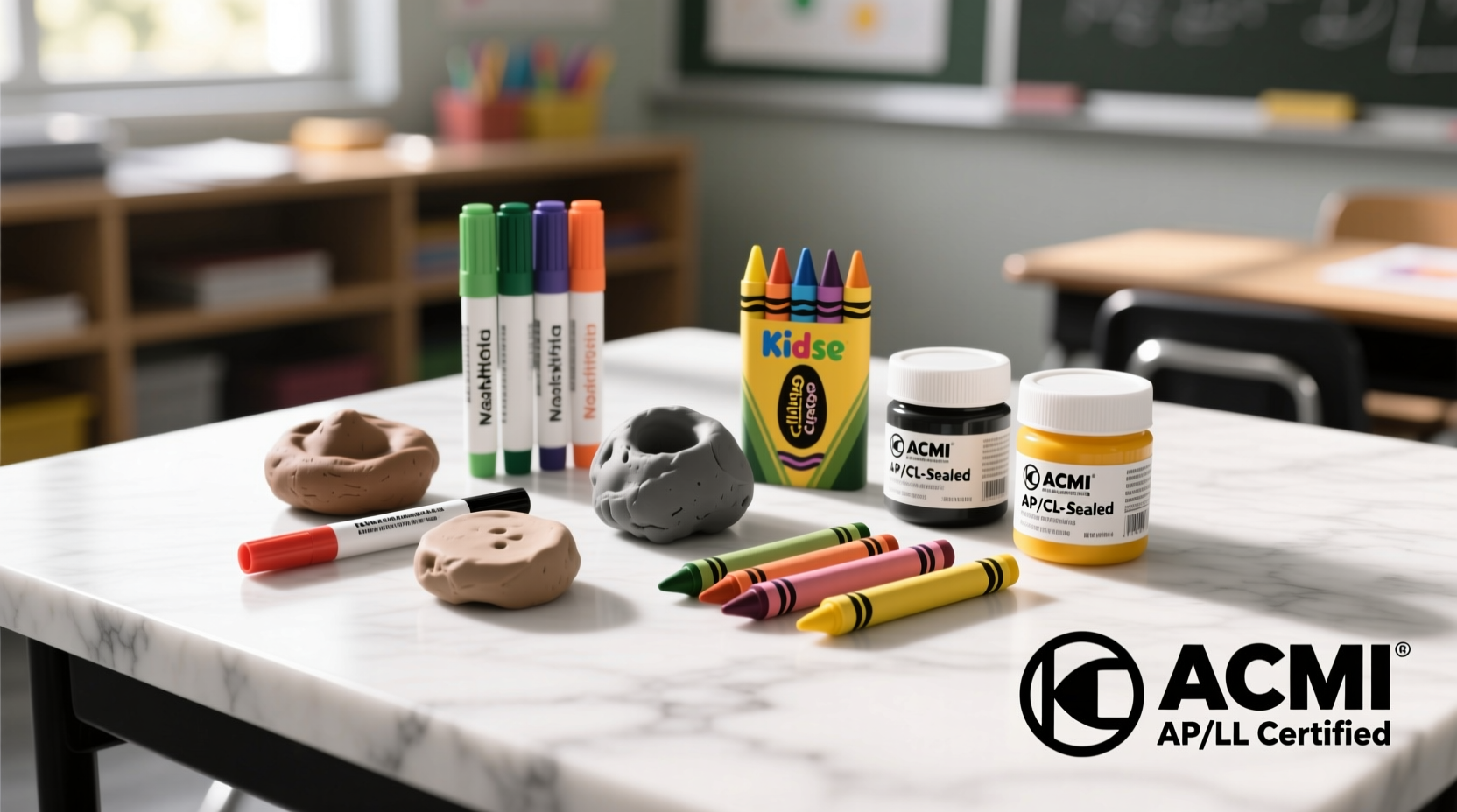 Kids' Craft Supplies Safety: ACMI Certification Guide