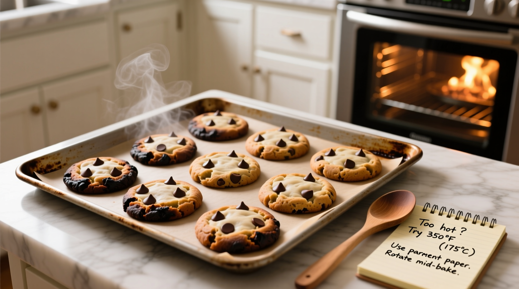 Why Do My Cookies Burn On The Bottom But Stay Raw Inside Baking Fixes