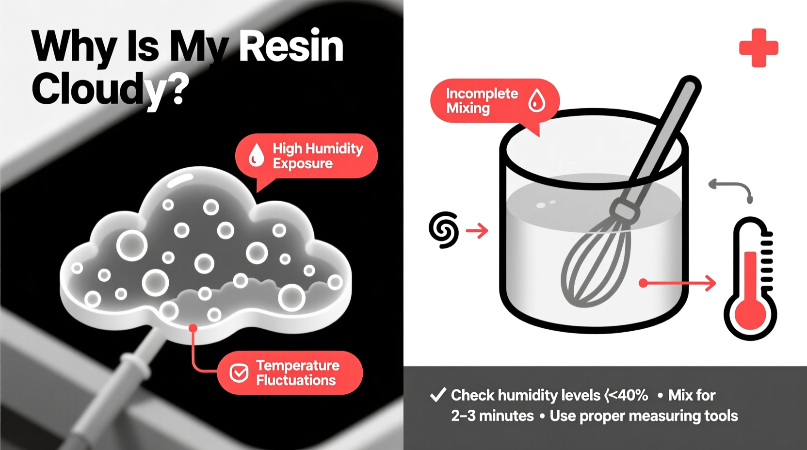 Why Is My Resin Cloudy Troubleshooting Humidity And Mixing Errors
