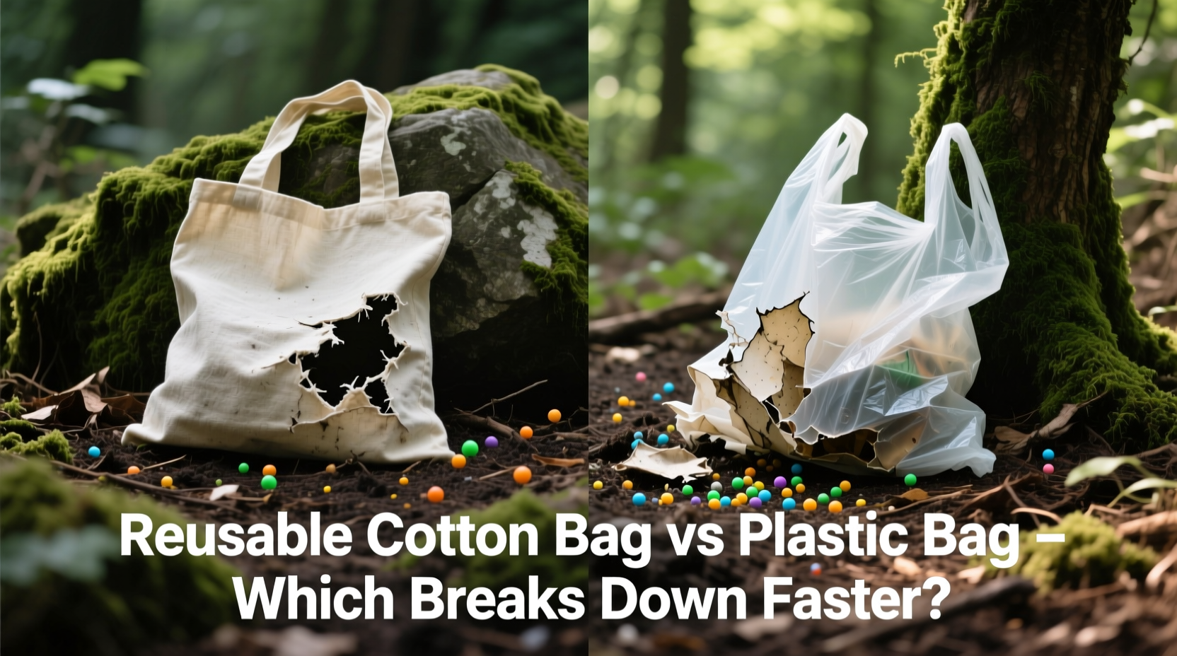 Reusable Grocery Bags Vs Plastic Which One Breaks Down Faster ...
