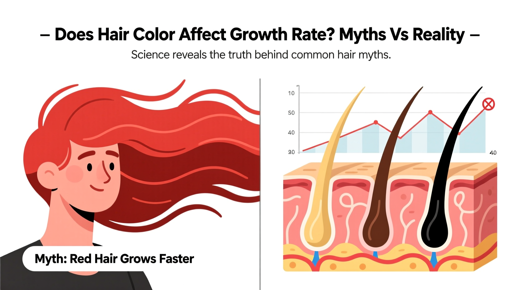 Does Hair Color Affect How Fast It Grows Myths Vs Reality