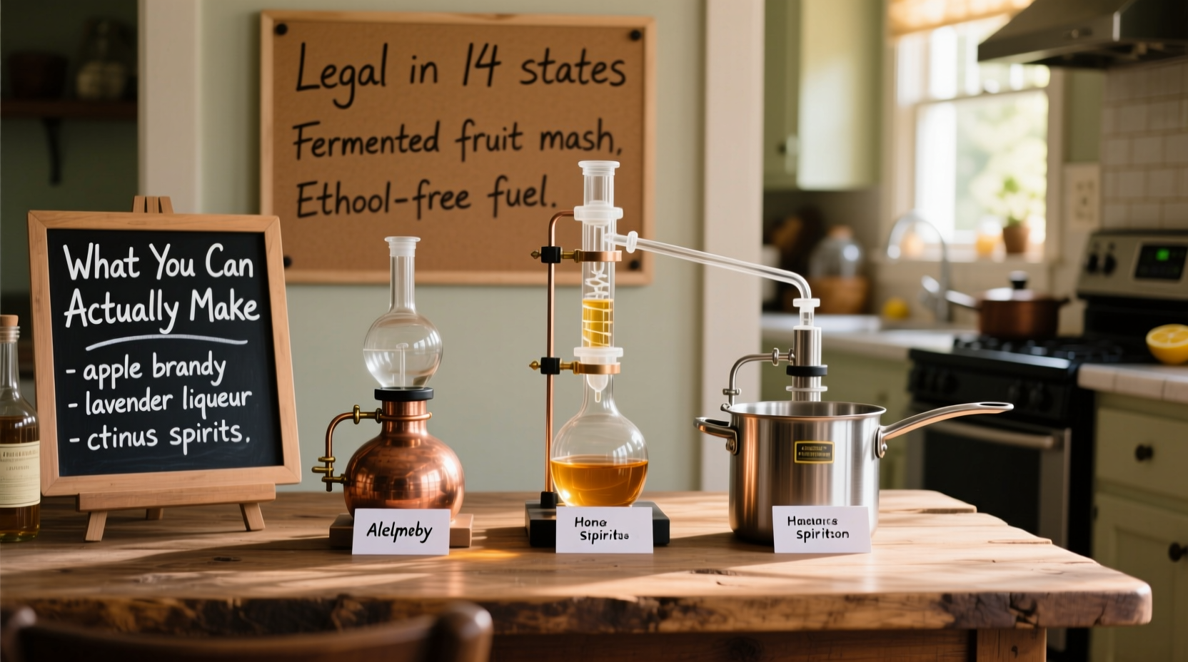 Home Distillation Kits—are They Legal And What Can You Actually Make