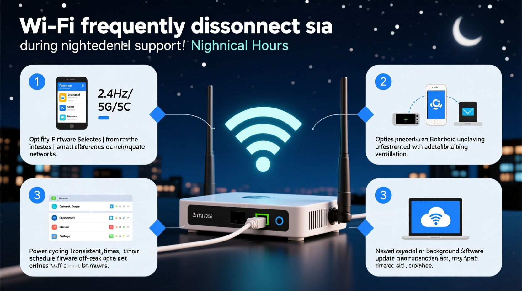 Why Does My Wifi Cut Out At Night And How To Stop It Without Calling ...