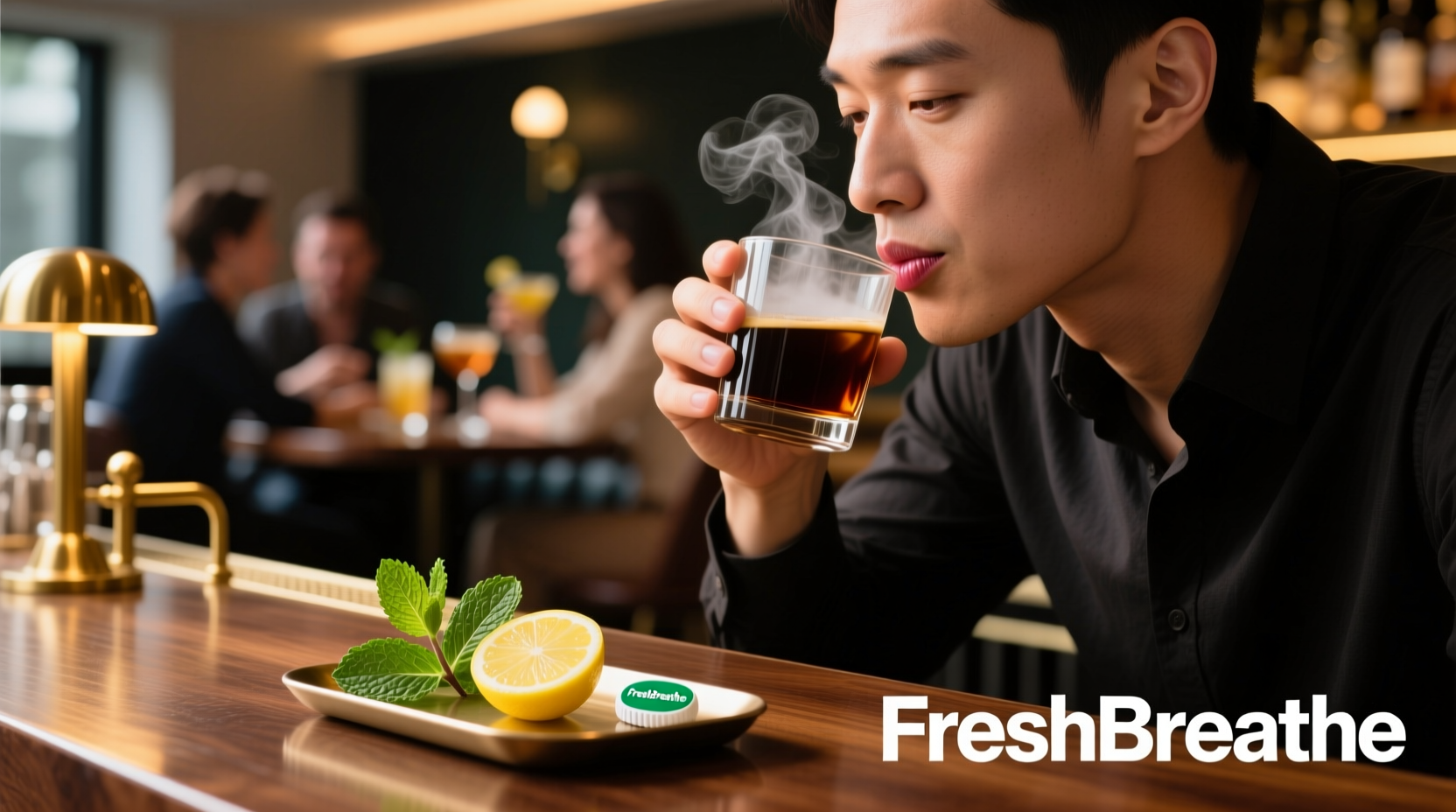 How To Keep Your Breath Fresh After Sipping Strong-smelling Liquors
