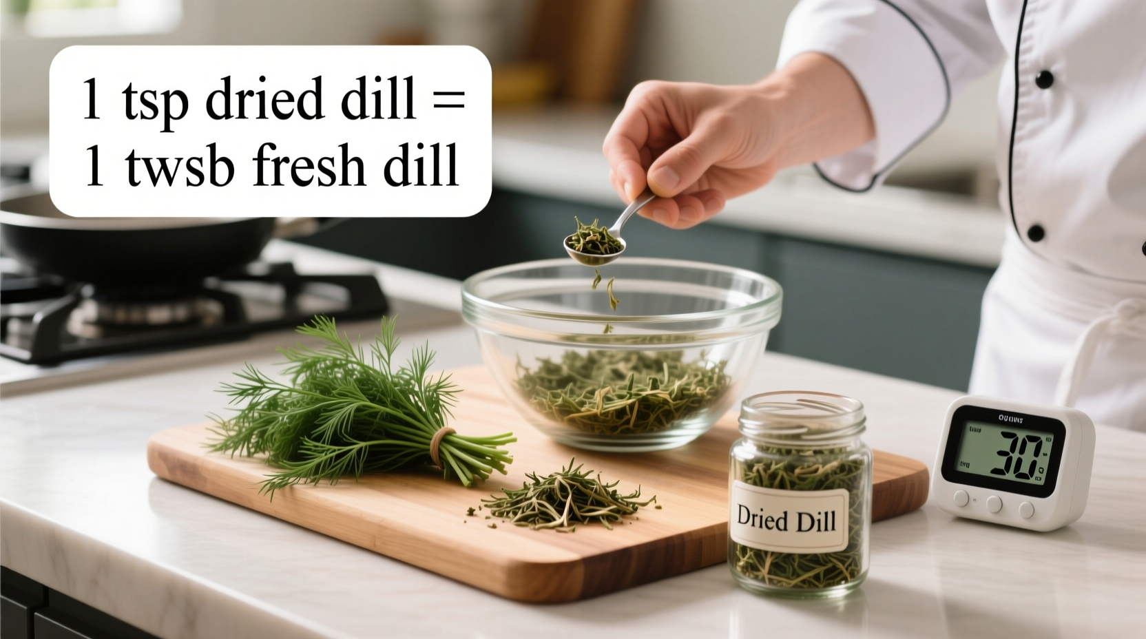How To Substitute Dried Dill For Fresh Dill