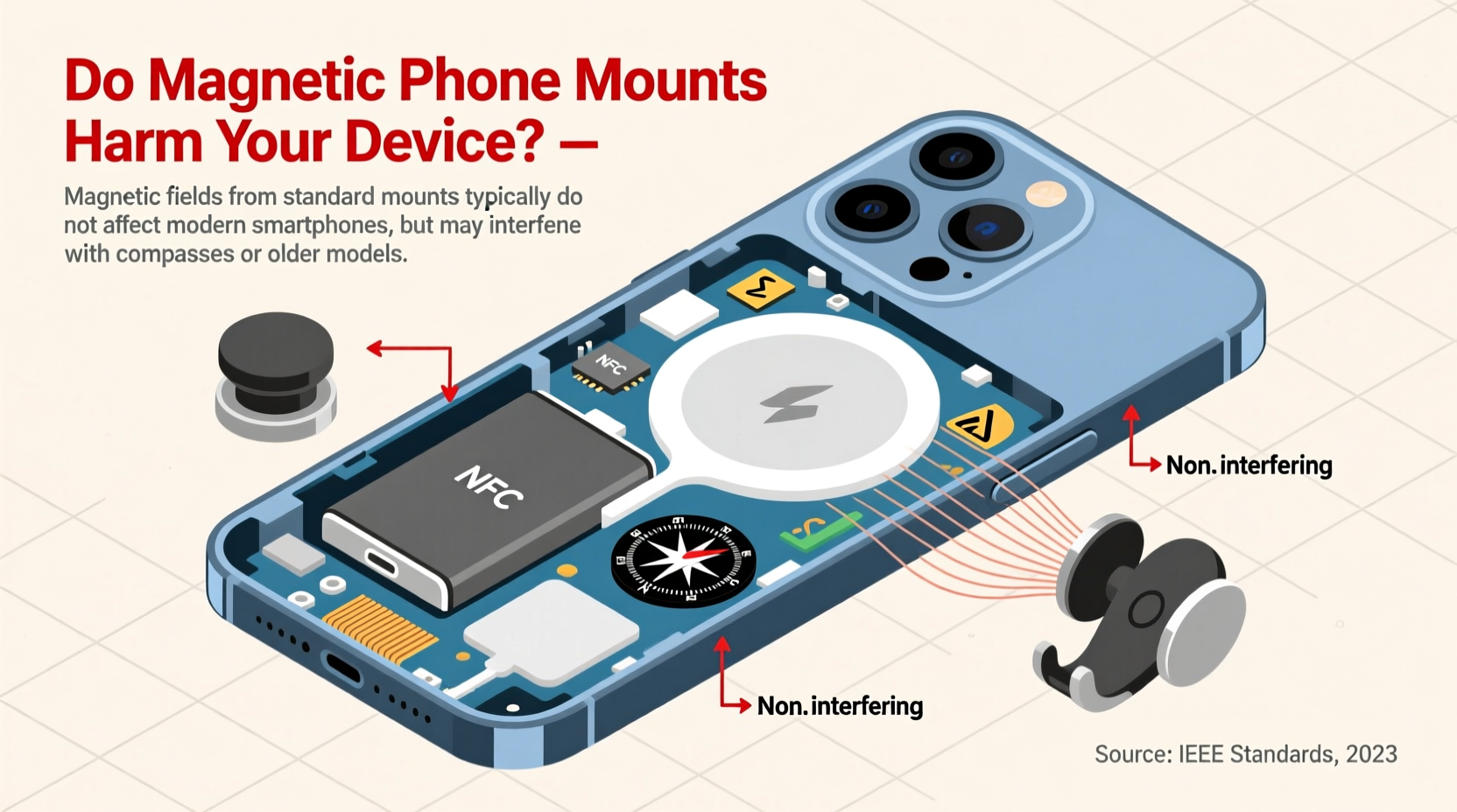 Do Magnetic Phone Mounts Harm Your Device Or Interfere With Internal ...