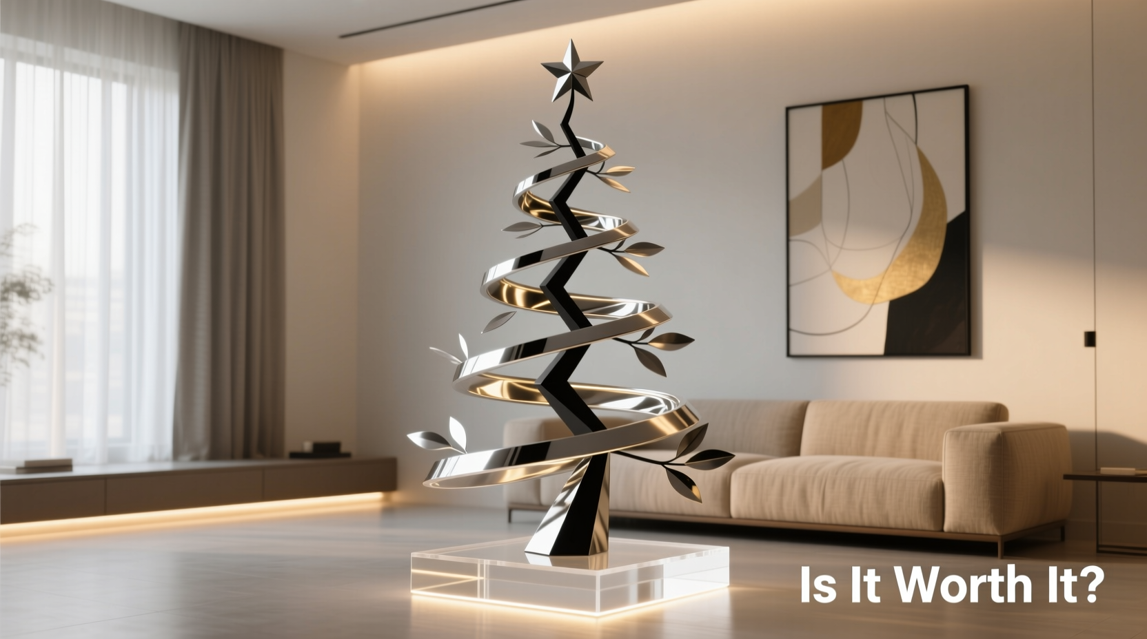 Is A Kinetic Christmas Tree Sculpture Worth The Price Tag For Modern ...