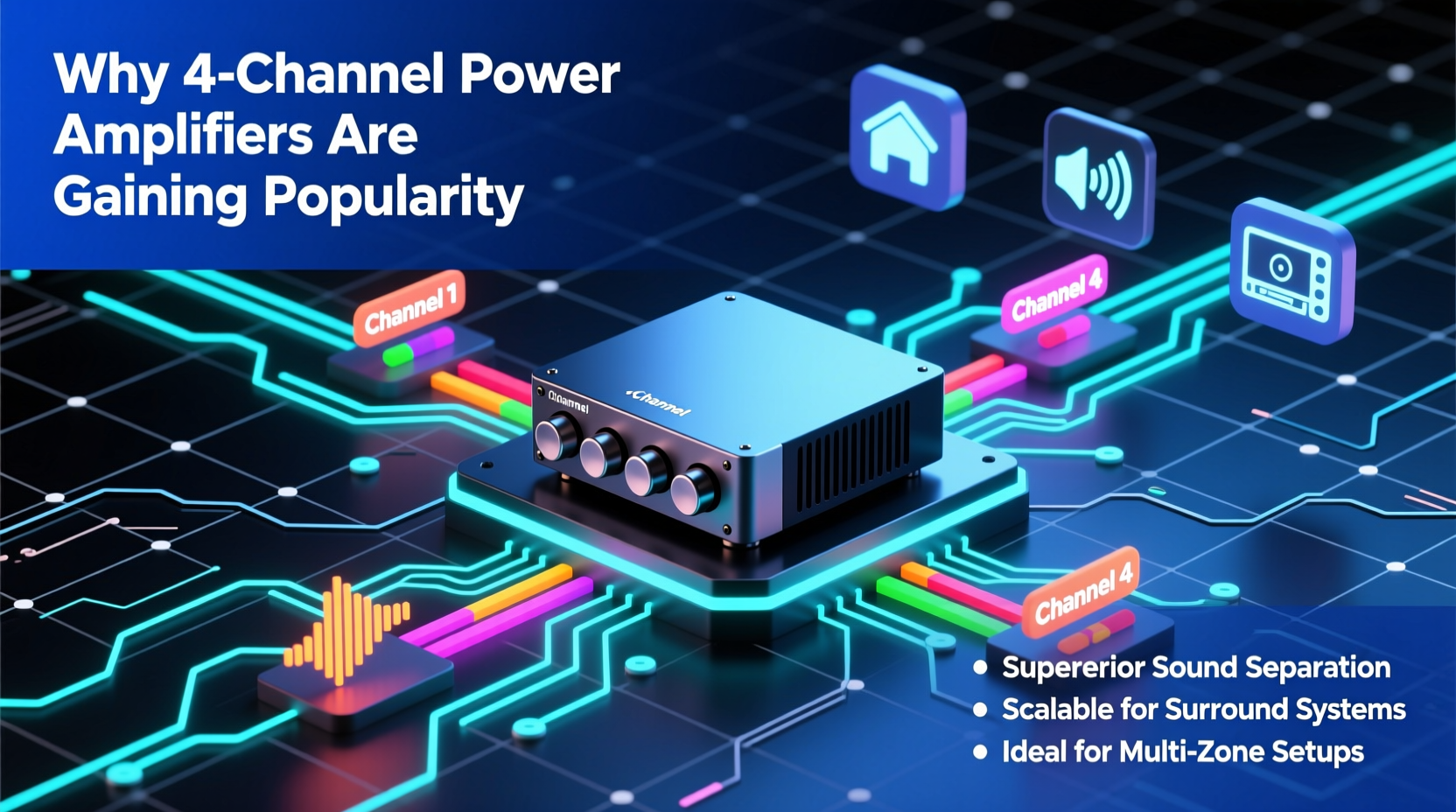 How to Choose the Best 4 Channel Power Amplifier: A Complete Buying Guide