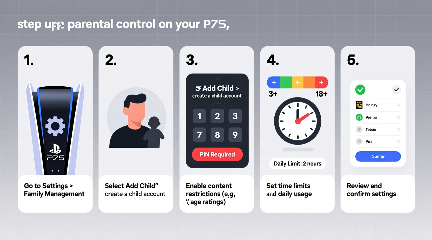 Step By Step Guide To Setting Up Parental Controls On Your Ps5