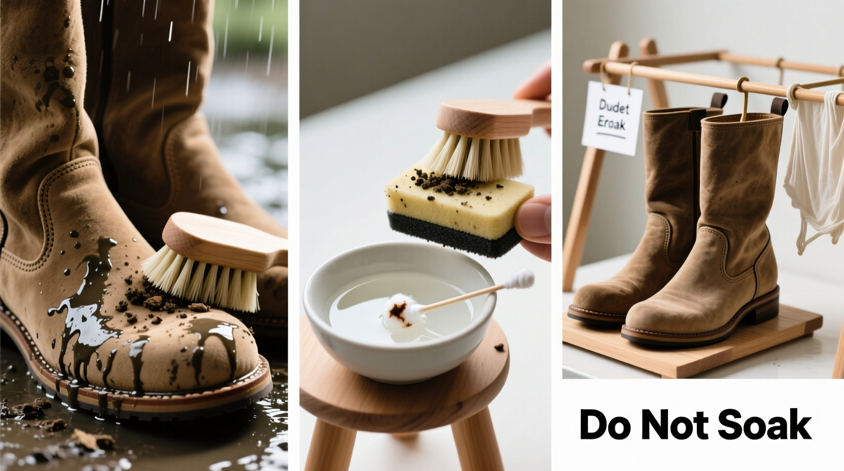 How To Clean Suede Boots After A Rainy Walk Without Ruining The Texture