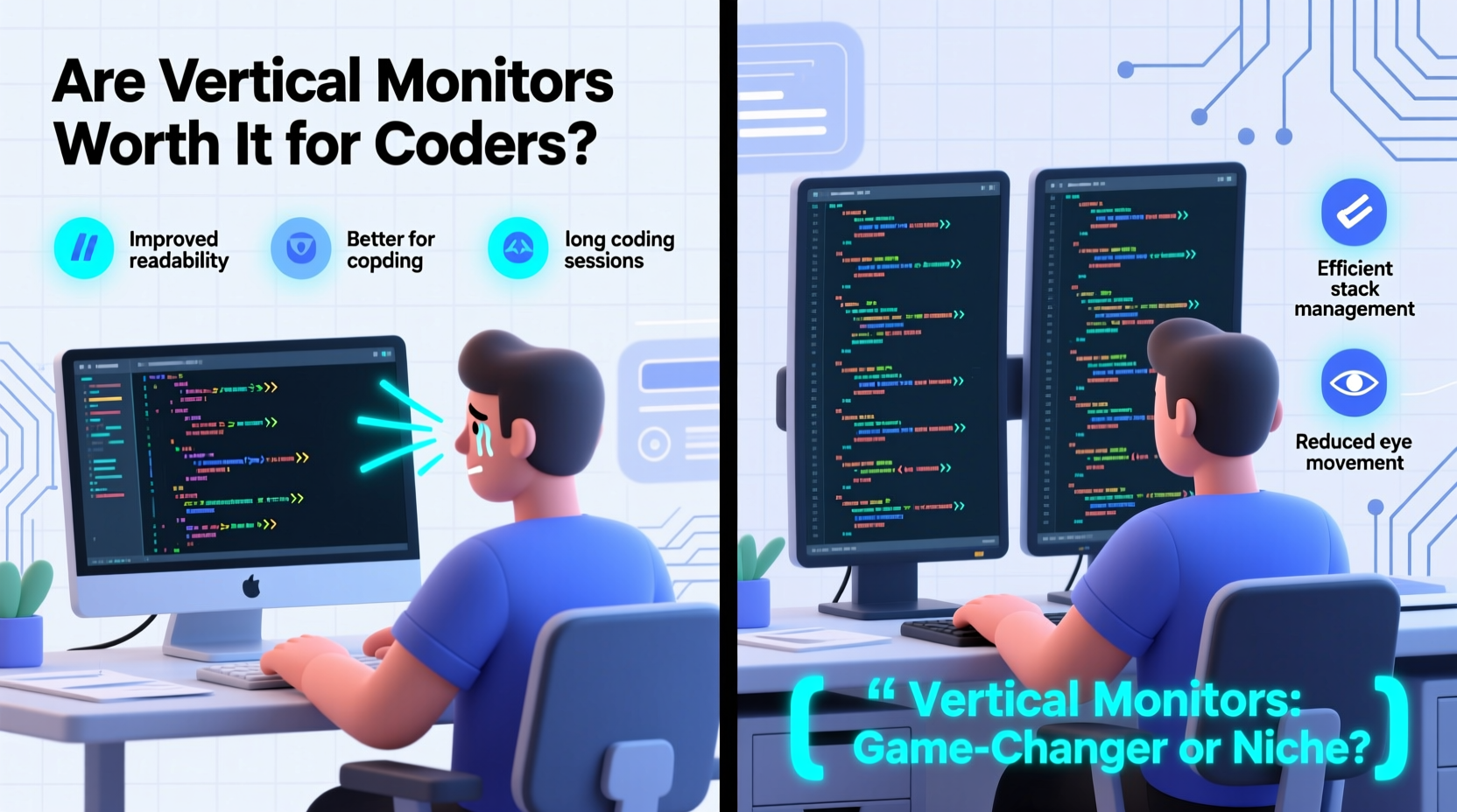 Are Vertical Monitors Worth It For Coders Or Just A Niche Preference