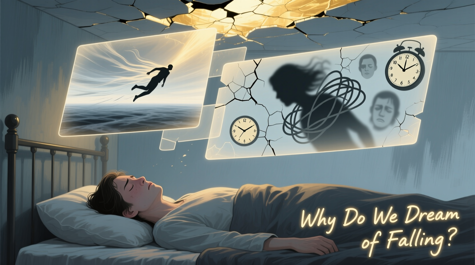 Why Do We Dream About Falling And What It Says About Stress Levels