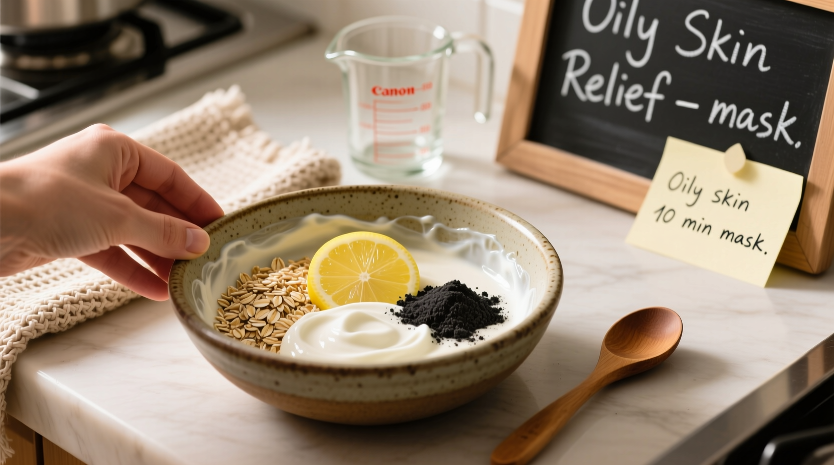 How To Make A DIY Face Mask For Oily Skin Using Pantry Ingredients