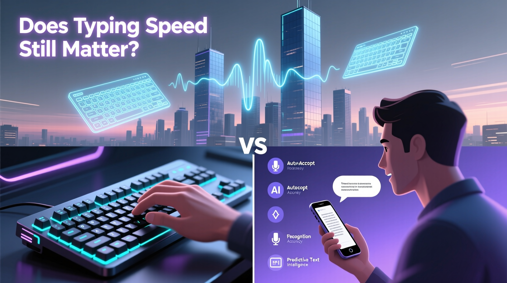 Does Typing Speed Matter In The Age Of Voice Assistants And Autocorrect