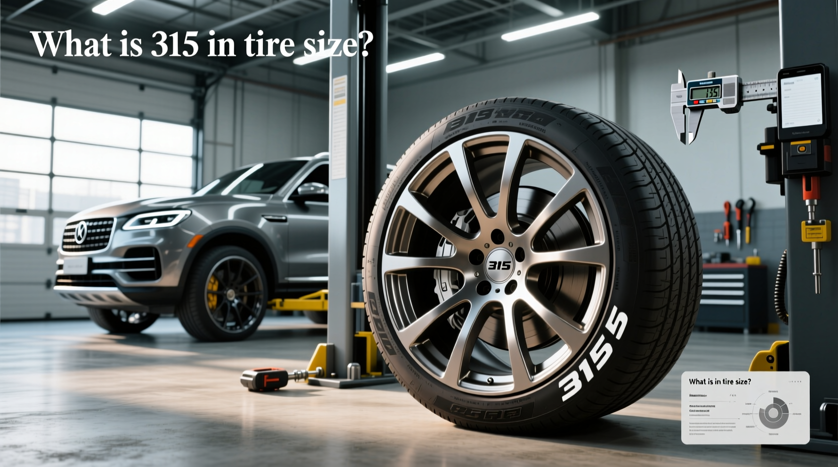315 Tire Guide: How to Choose the Right Size & Type