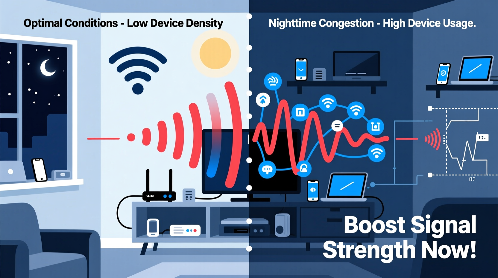 Why Is My Wifi Slower At Night And How To Boost Signal Strength