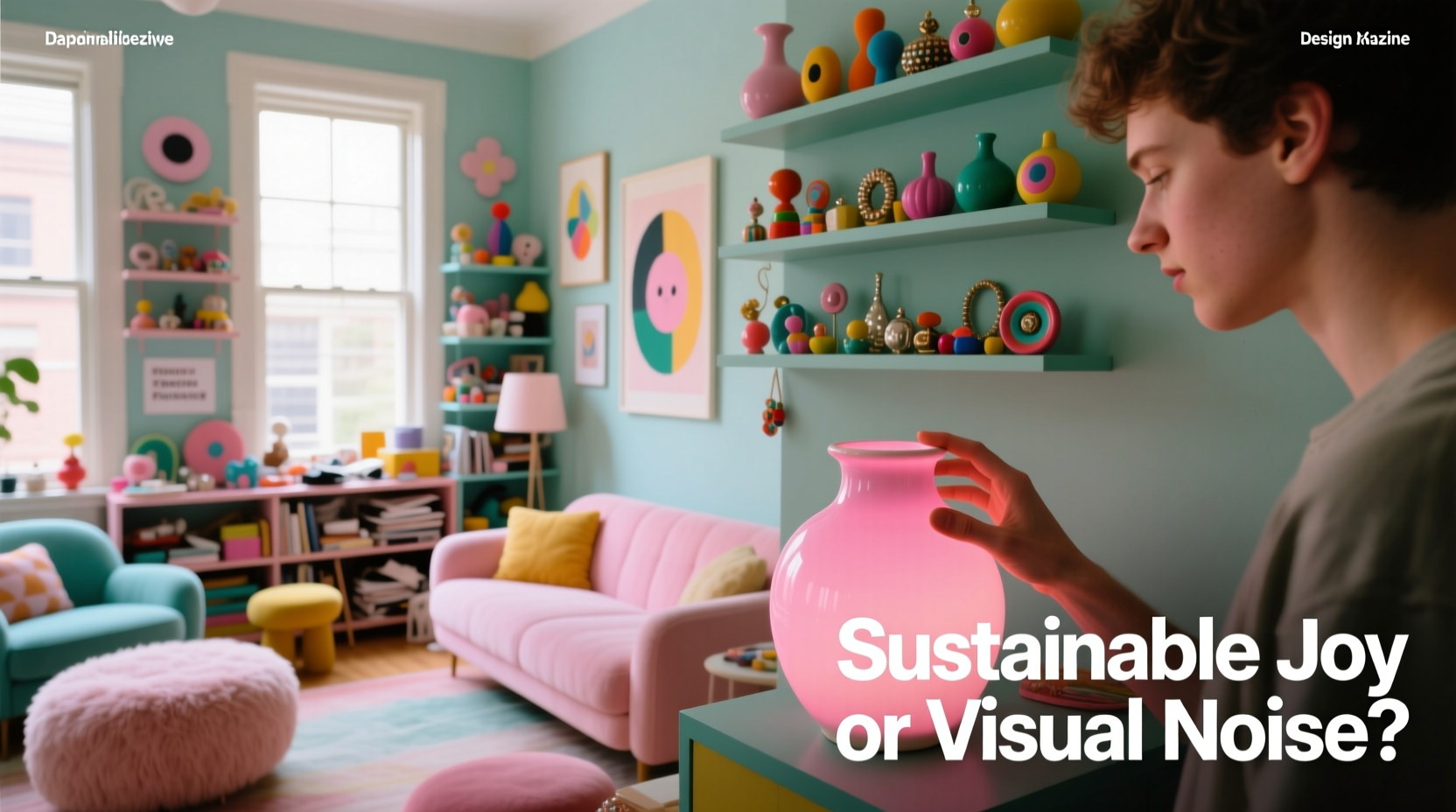 Is The Dopamine Decor Trend Sustainable Or Just Visual Clutter