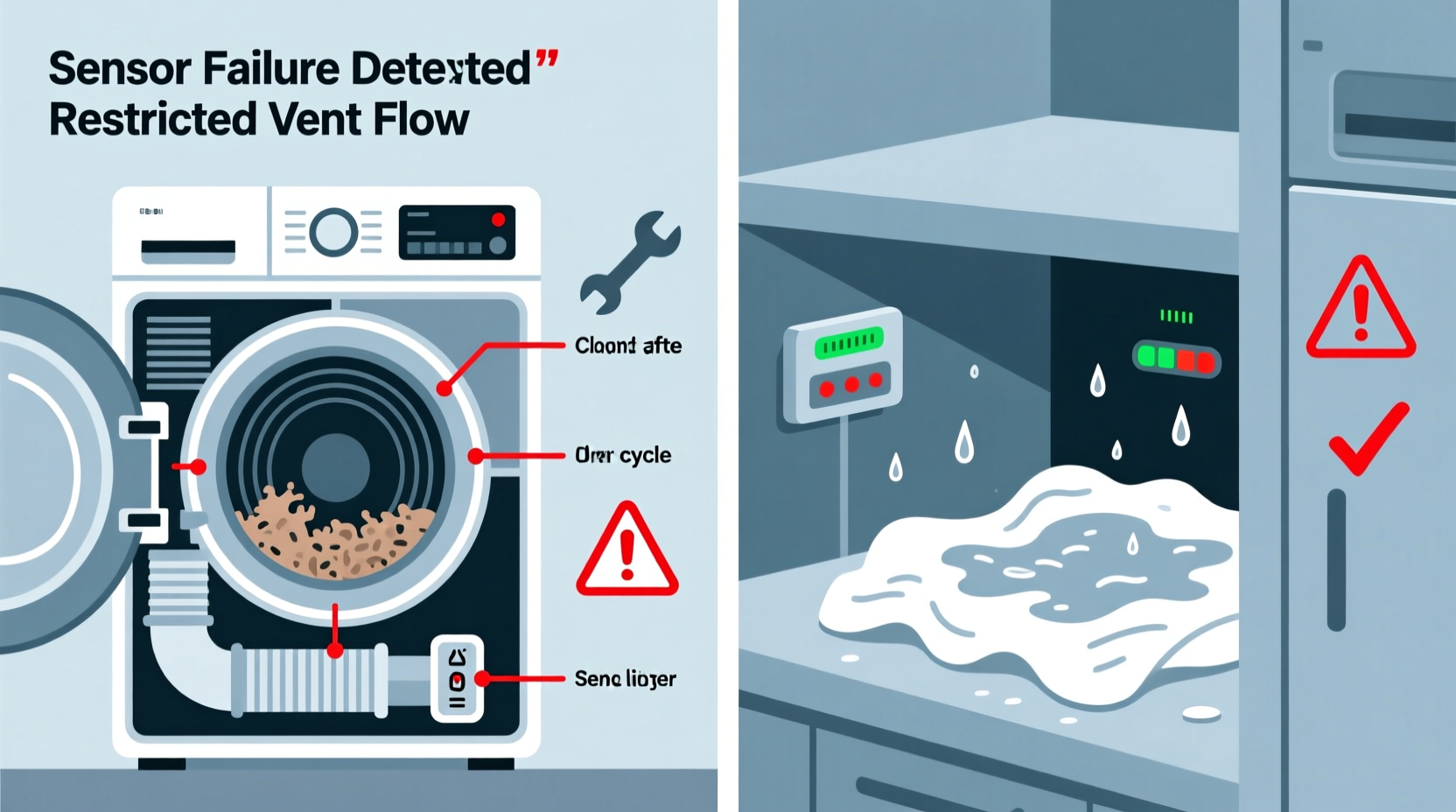 Why Does My Dryer Take Two Cycles To Dry Clothes Vent And Sensor Fixes
