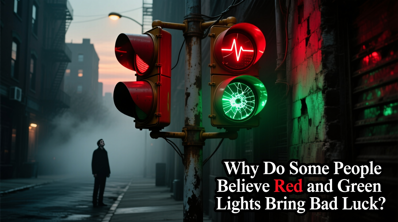 Why Do Some People Believe Red And Green Lights Bring Bad Luck