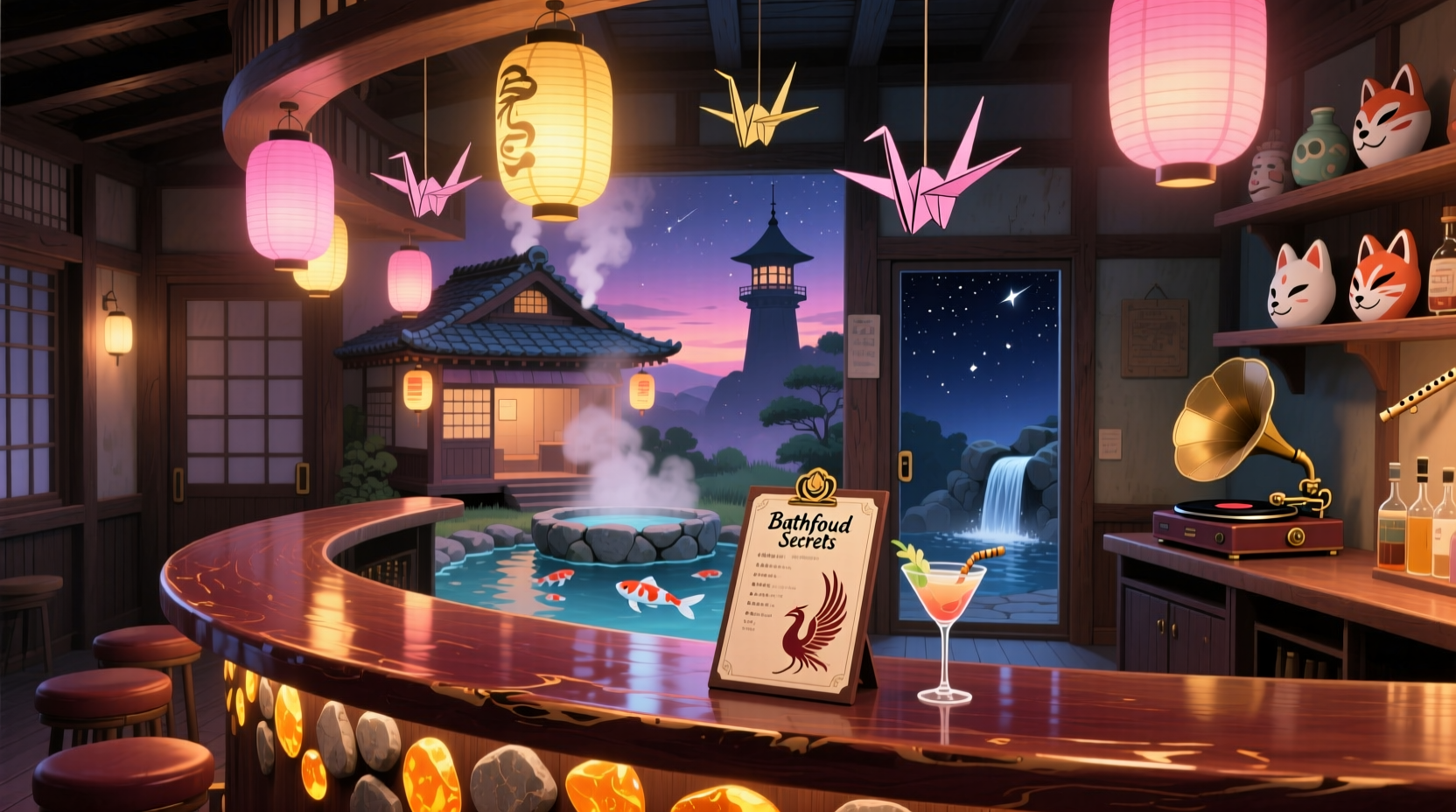 How To Create An Anime-themed Home Bar Inspired By Spirited Away
