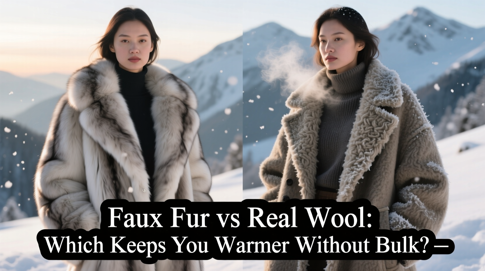 Faux Fur Coats Vs Real Wool Which Keeps You Warmer Without Bulk