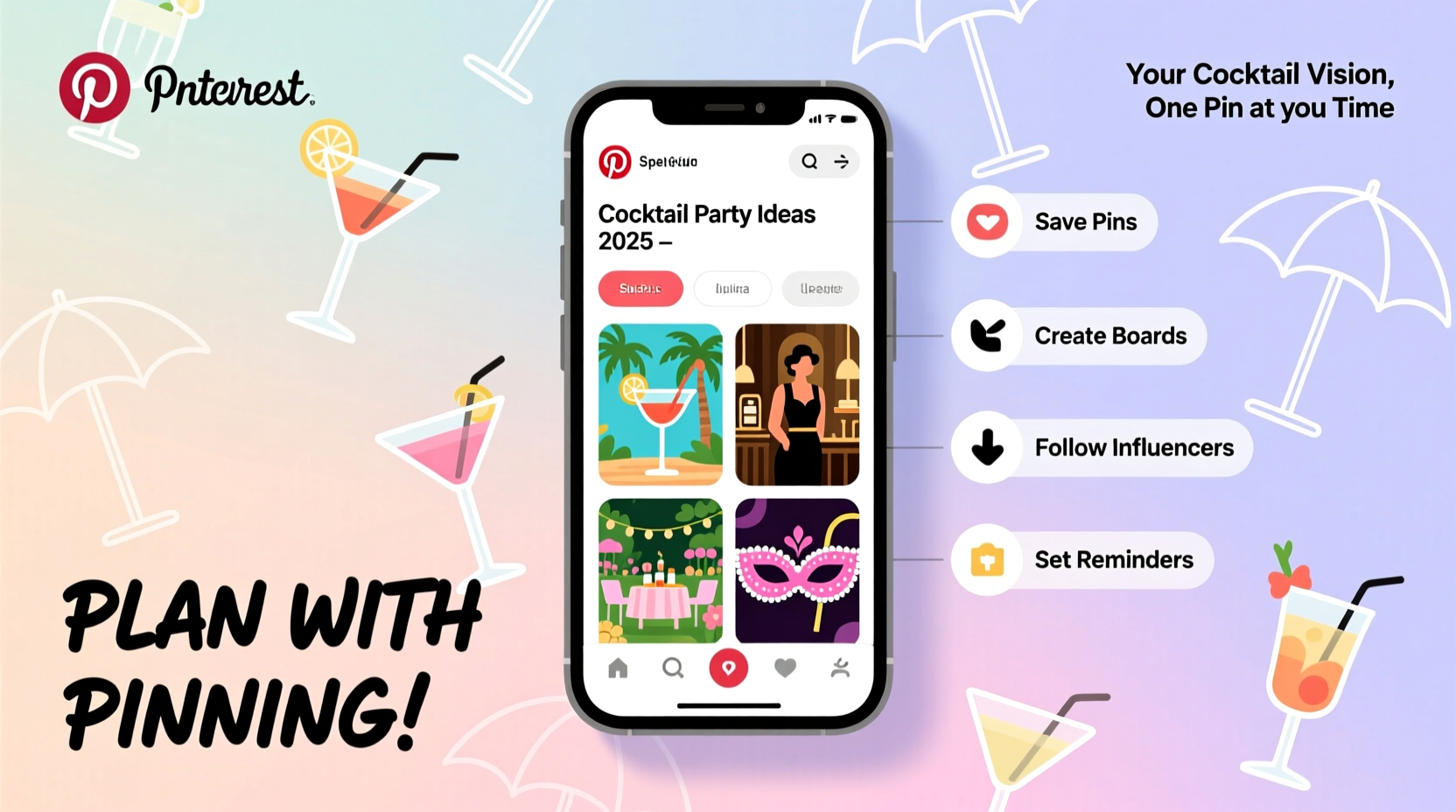How To Use Pinterest To Plan Themed Cocktail Parties Easily