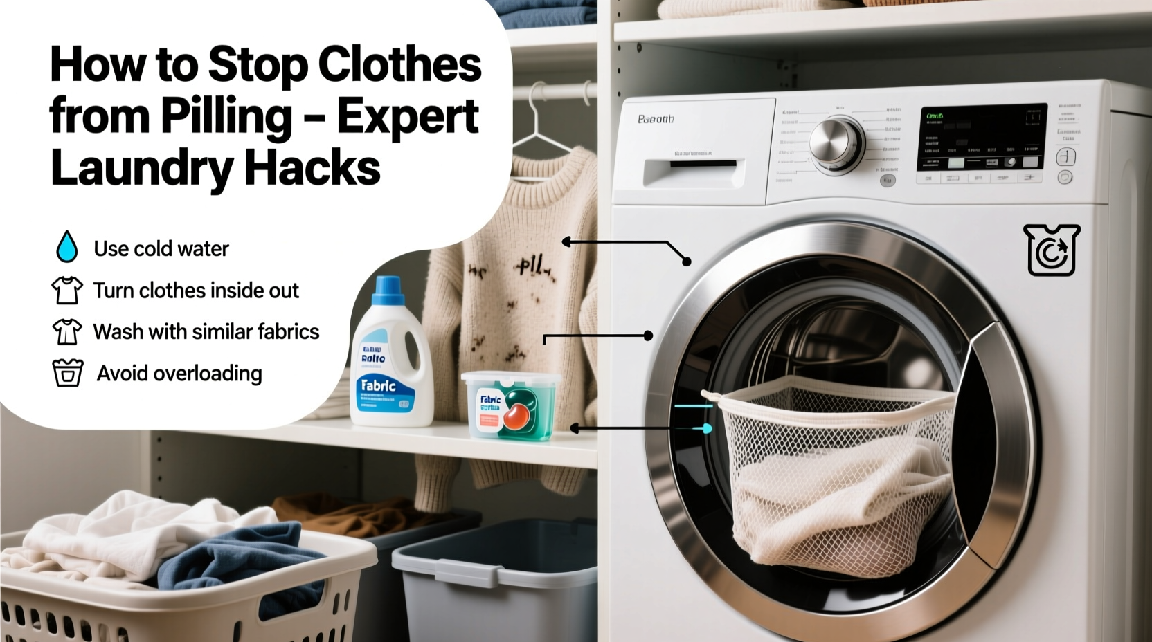 How To Stop Clothes From Pilling In The Wash Expert Laundry Hacks