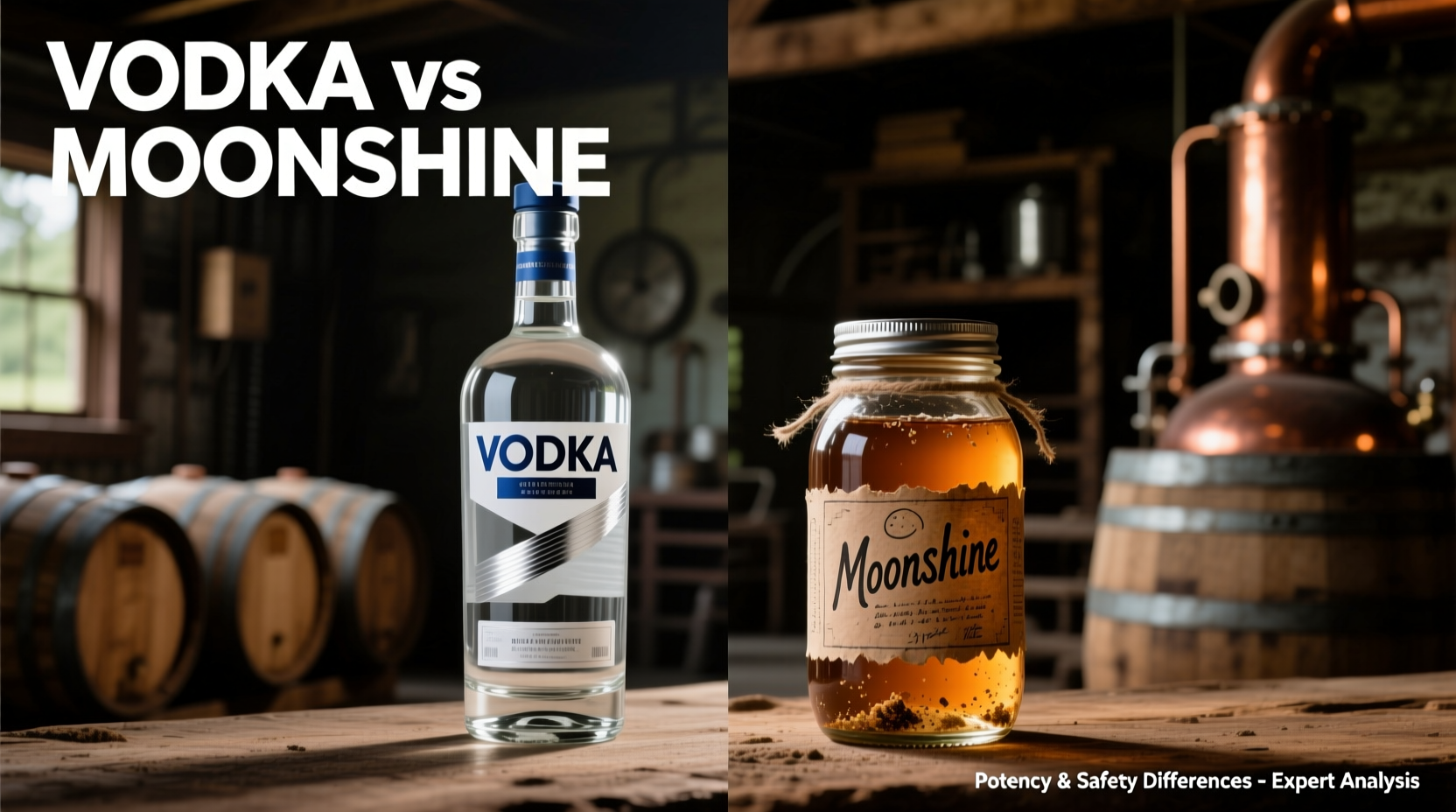 Vodka Vs Moonshine Potency Differences And Safety Concerns