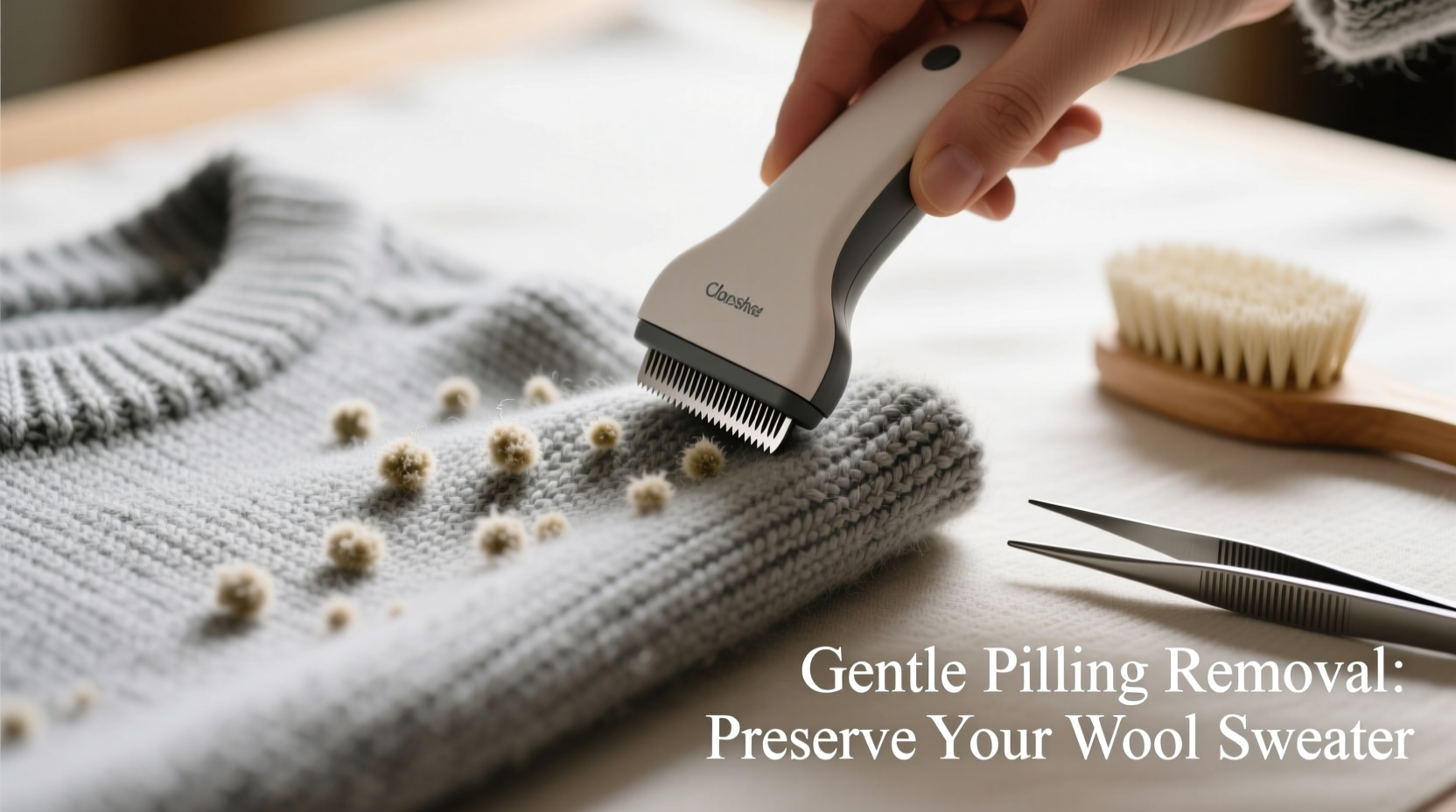 How To Remove Pilling From Wool Sweaters Safe Tools And Techniques