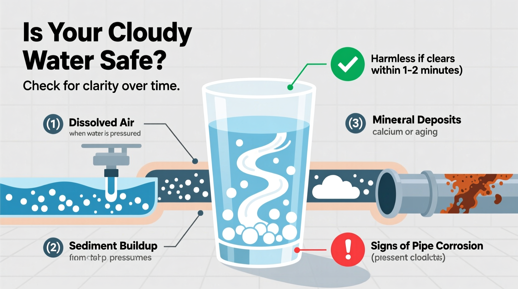 Why Is My Tap Water Cloudy Harmless Or A Sign Of Pipe Issues