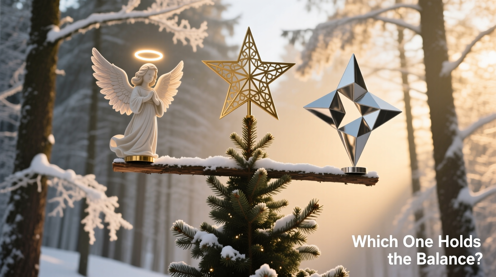 Tree Topper Angel Vs Star Vs Abstract Metal Sculpture Which One ...