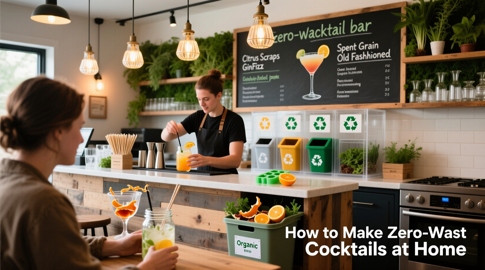 Zero-waste Cocktail Bars How Home Drinkers Can Follow Suit
