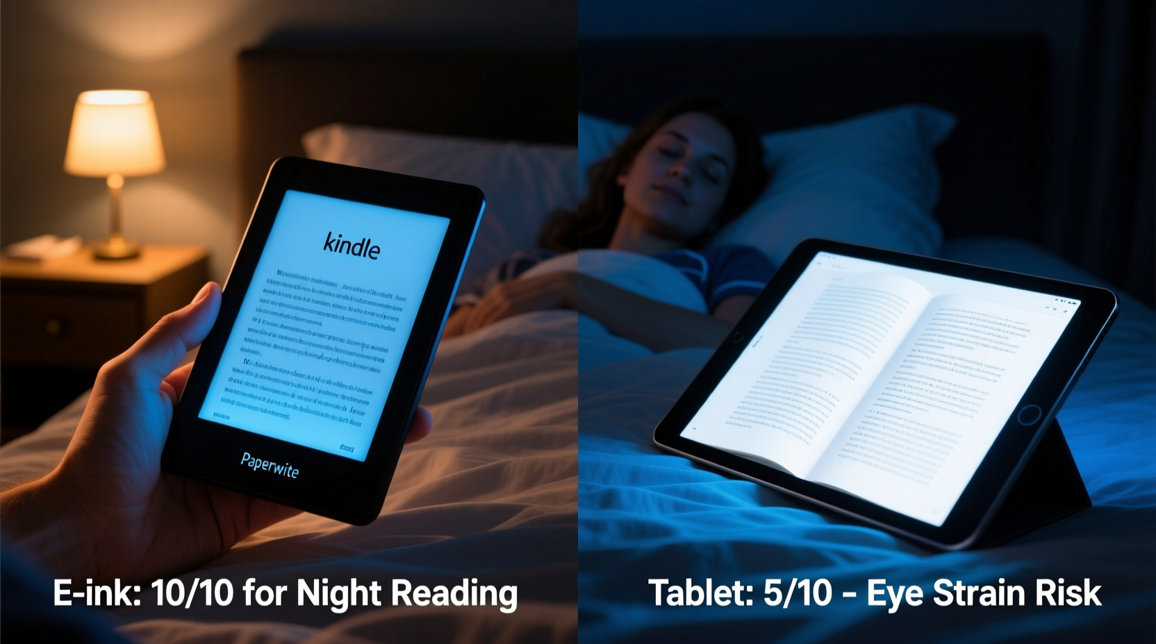 E Ink Readers Vs Tablets Which Is Easier On Eyes For Nighttime Reading