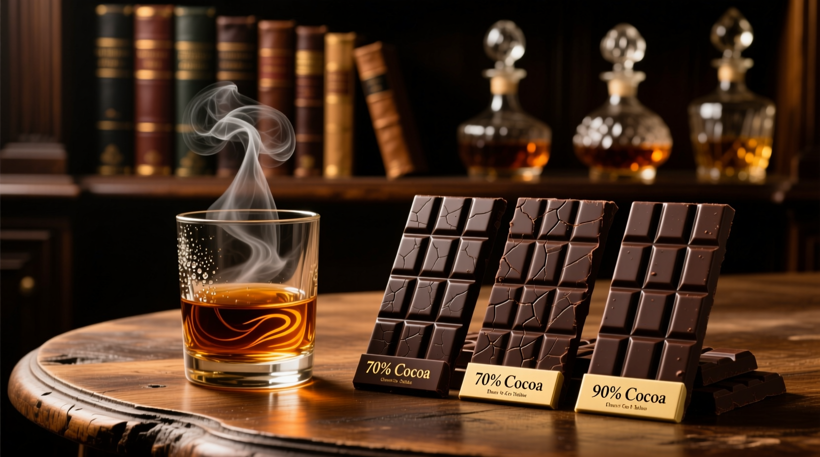 How To Pair Smoky Scotch With Dark Chocolate Based On Cocoa Percentage