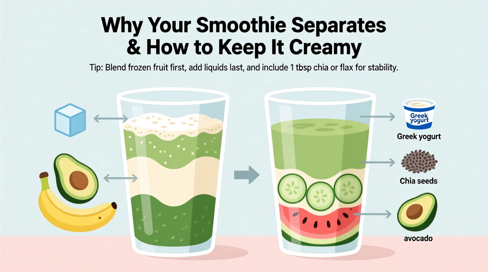 Why Is My Smoothie Separating And How To Keep It Creamy