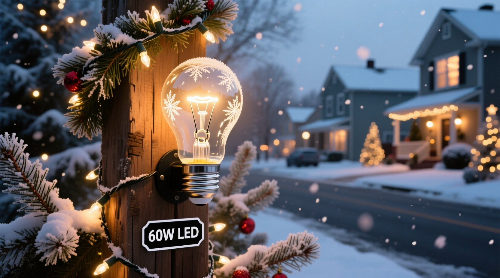 What Wattage Bulb Is Ideal For Visible Outdoor Christmas Displays