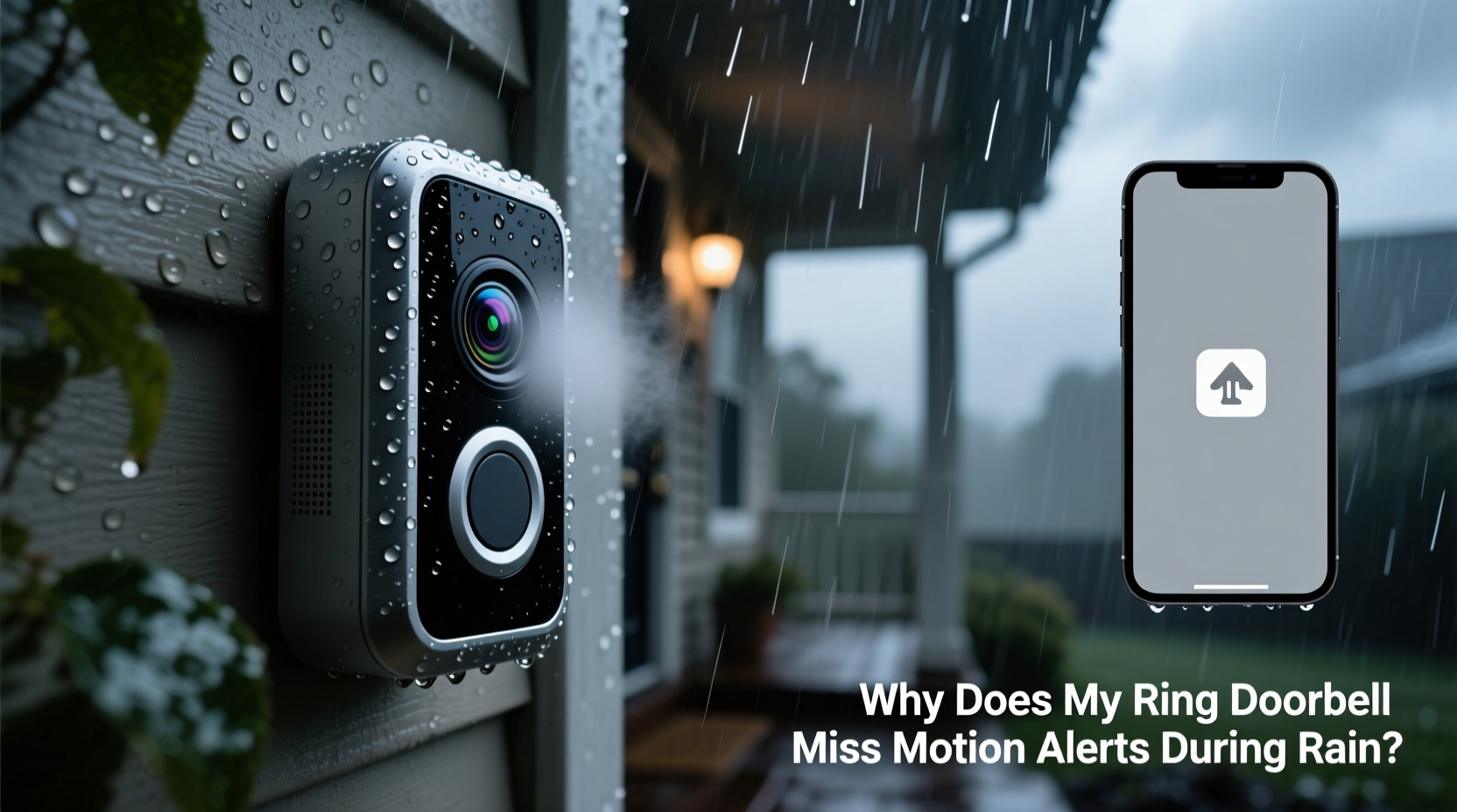 Why Does My Ring Doorbell Miss Motion Alerts During Rain