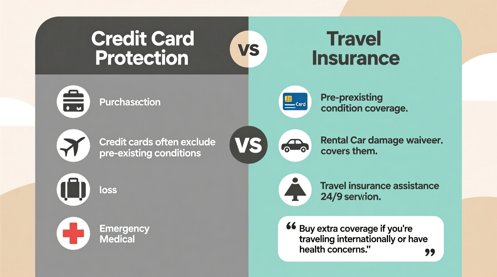 Travel Insurance Vs Credit Card Protection When You Actually Need To ...