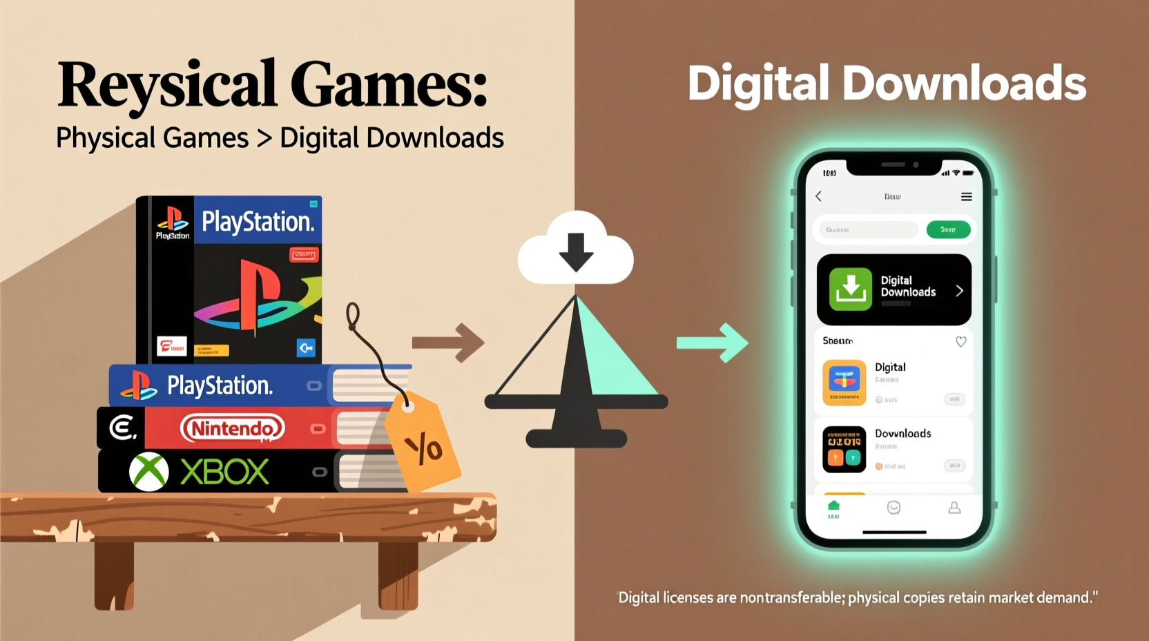 Physical Games Vs Digital Downloads Which Retains Resale Value Better