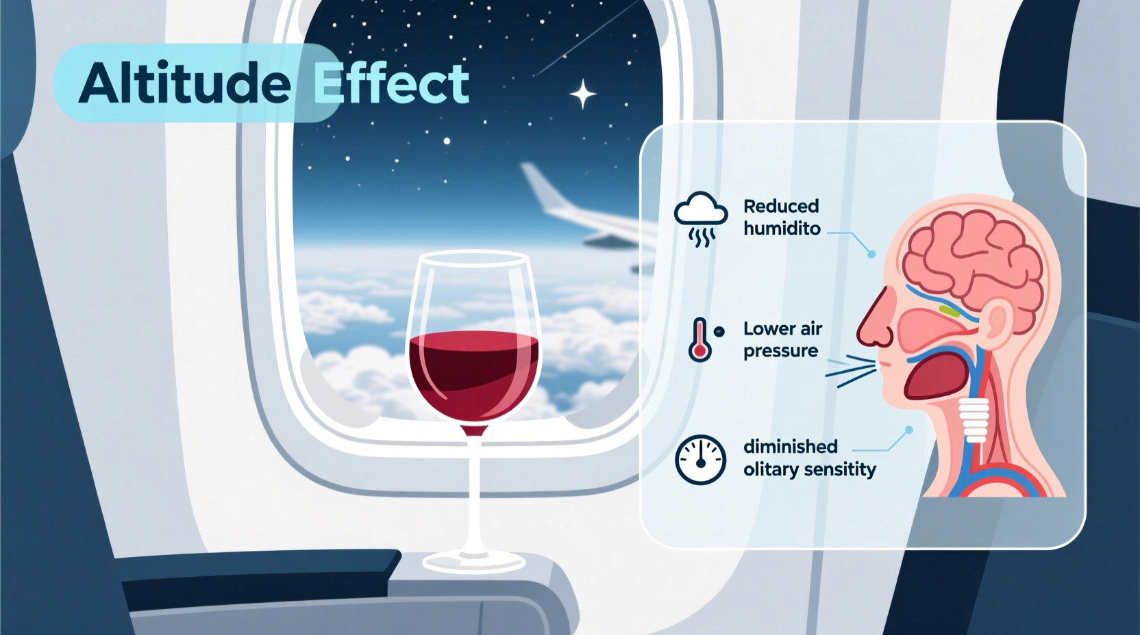 Why Does Wine Taste Different On Airplanes Altitude Effects