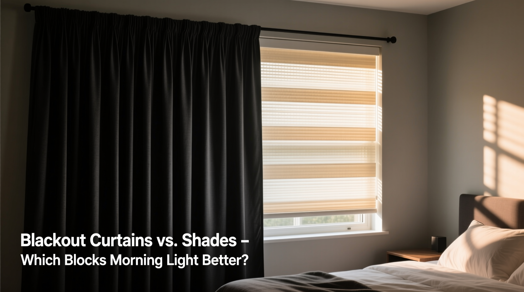 Blackout Curtains Vs Shades Which Blocks Morning Light Better For Shift ...