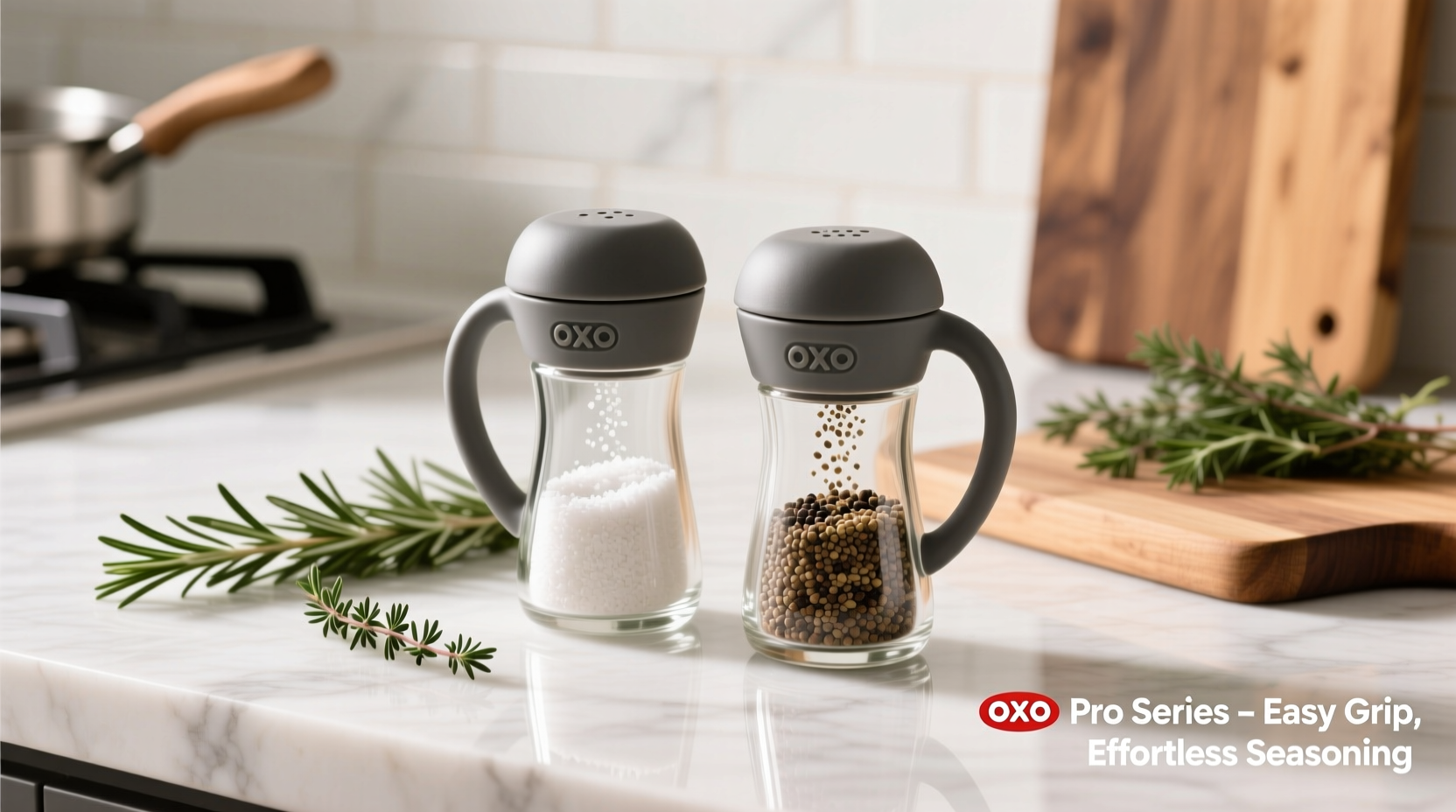 Best OXO Salt And Pepper Shaker Set For Easy Seasoning