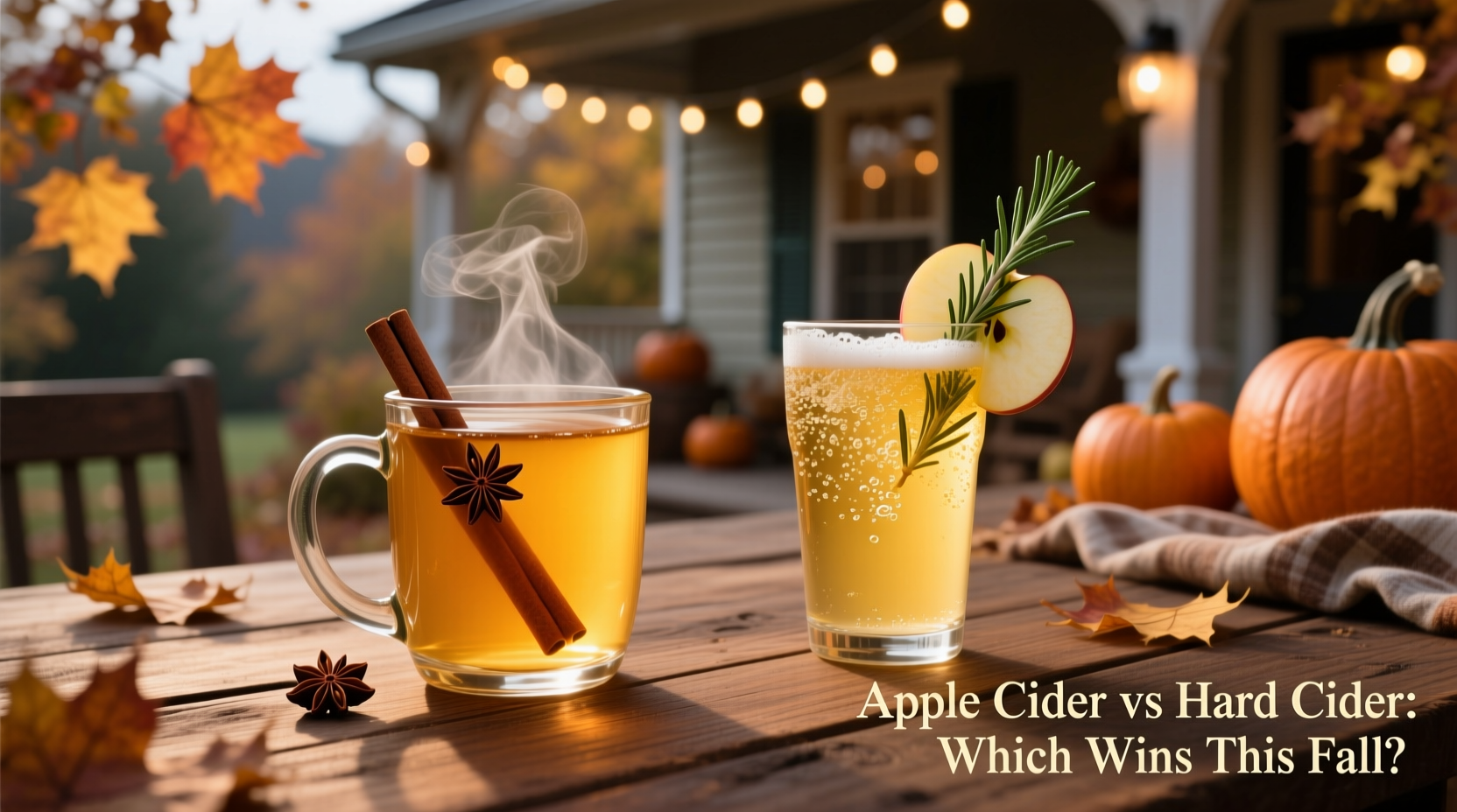 Apple Cider Vs Hard Cider Which Is More Versatile In Fall Drinks