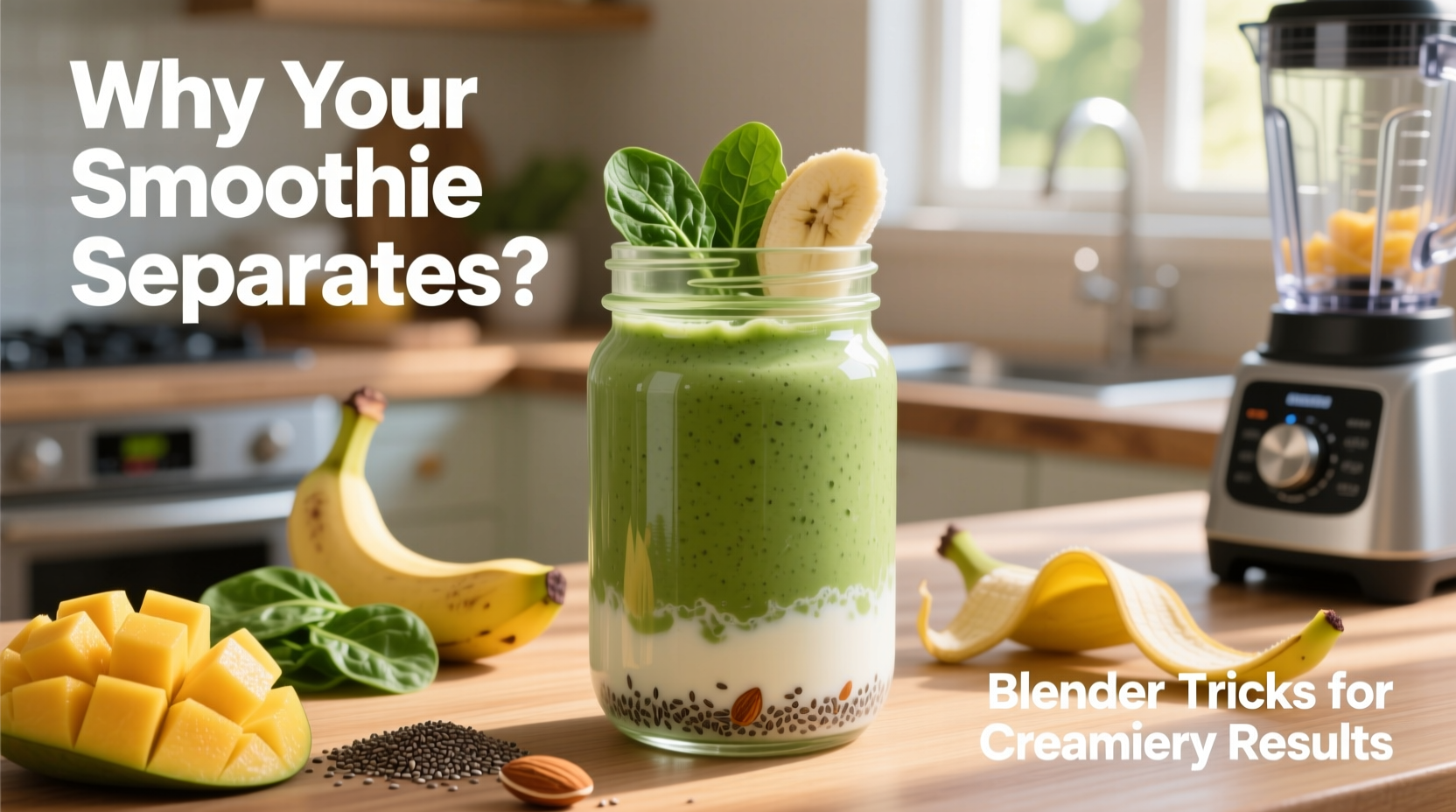Why Does My Smoothie Separate Instantly Blender Tricks For Creamier Results