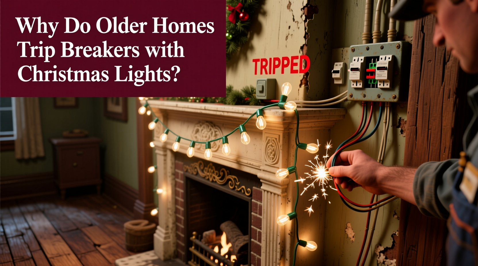 Why Do Older Homes Trip Breakers With Christmas Lights Electrical Insights